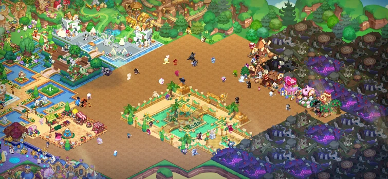 Finished this area for Golden Cheese Cookie | Fandom