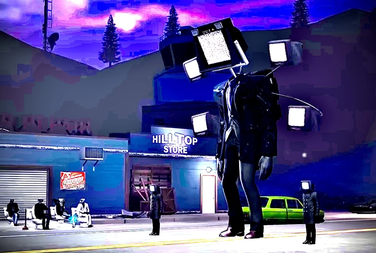 Skibidi Toilet Large TV Man Posters | Wave 2 | Rate These If You Want ...