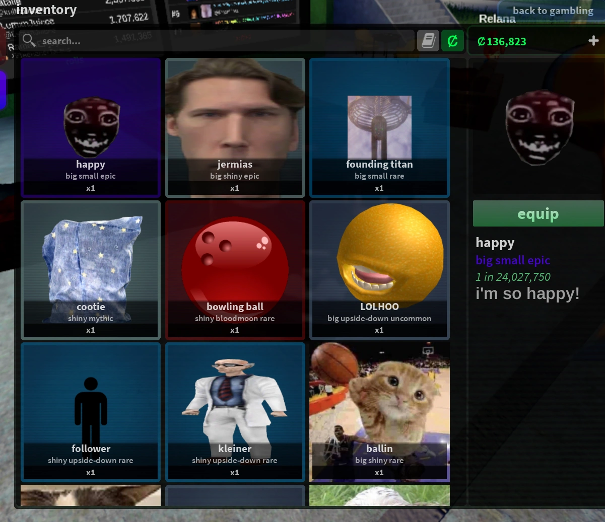 my inventory 3 weeks later | Fandom