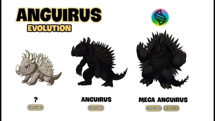 anguirus si fuera un pokemon | Fandom