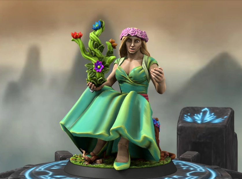 Day #4: Demeter made with HeroForge | Fandom