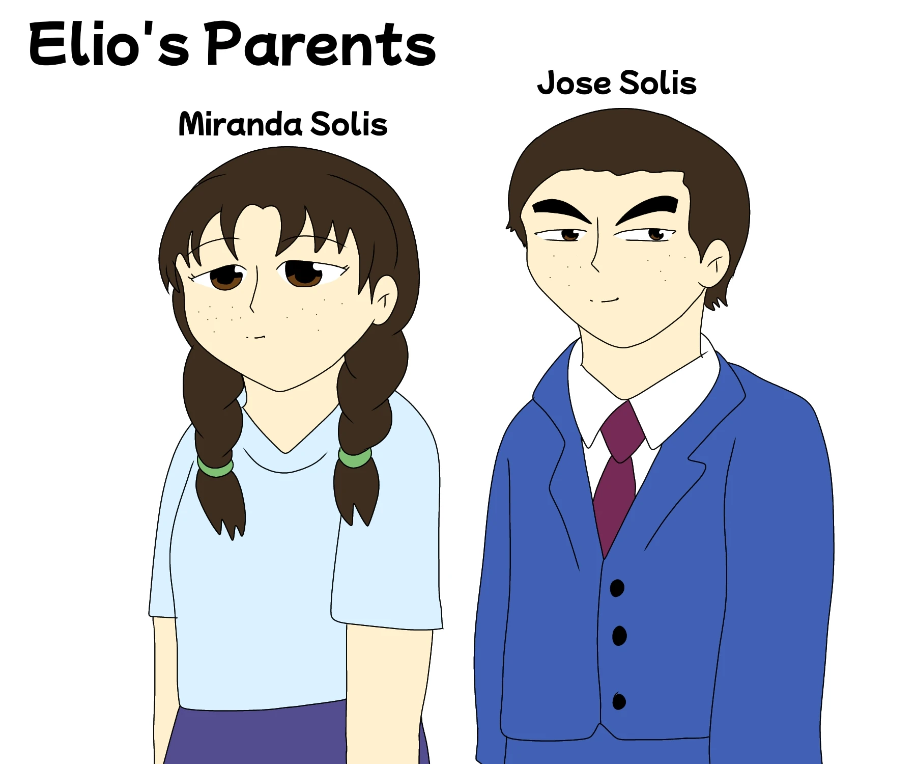 Fanmade: Elio's Parents (Miranda and Jose) | Fandom