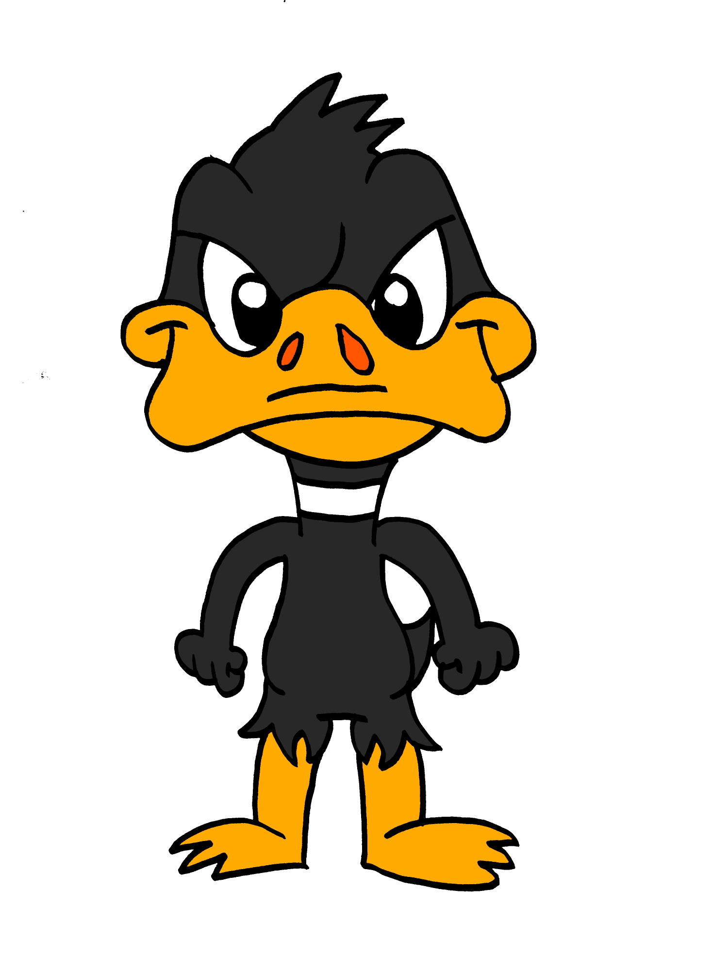 My drawing of Daffy | Fandom