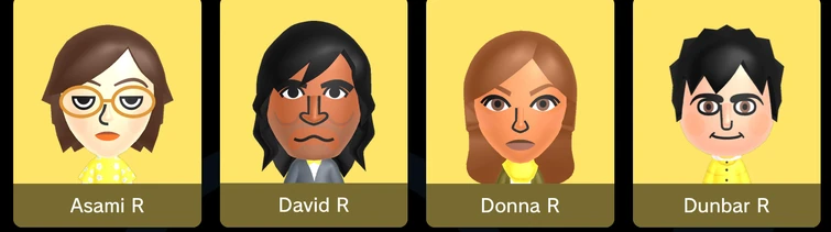 I redesigned every CPU Mii in Yellow | Fandom
