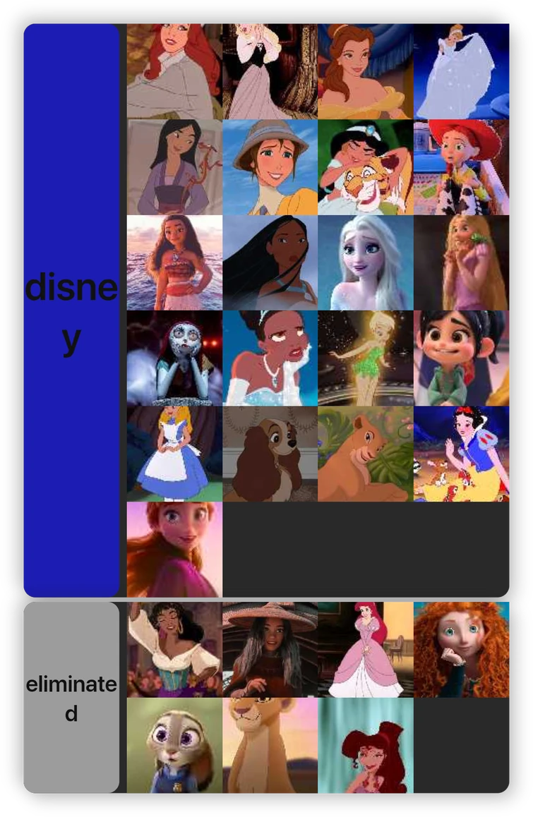 Disney Elimination Round 7 | Fandom