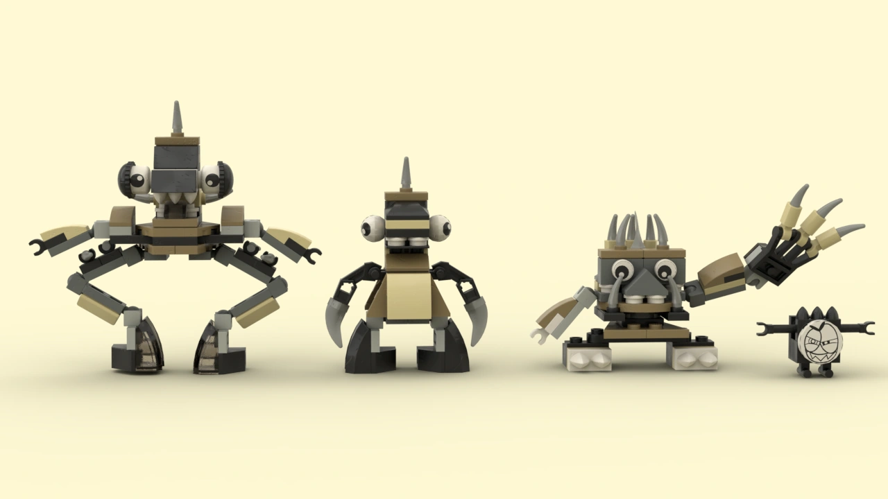 mixels series A spikels cousins Figures/Charaxters | Fandom