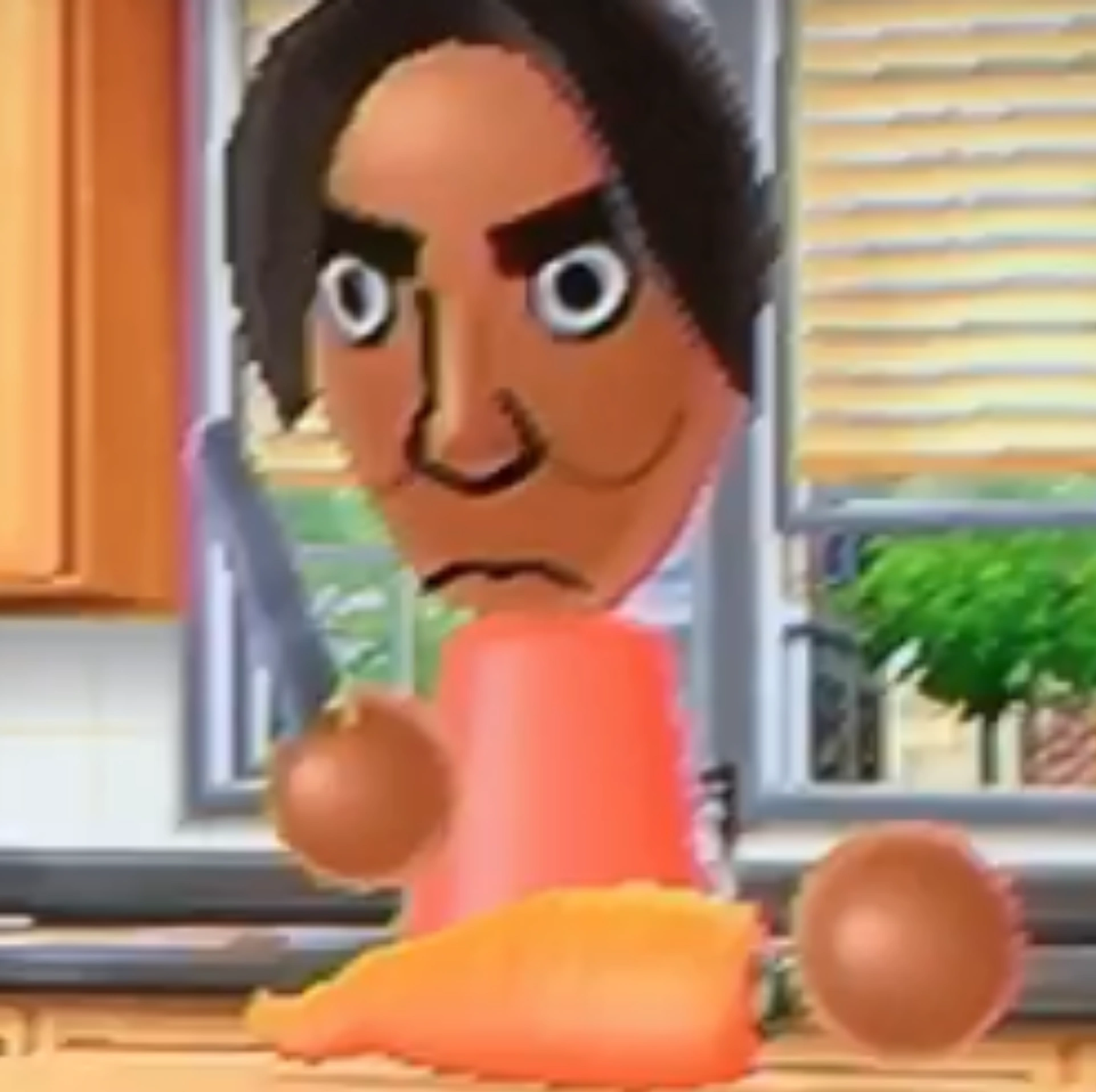 Is it just me or does George look horrifying when he's angry, Idk he ...