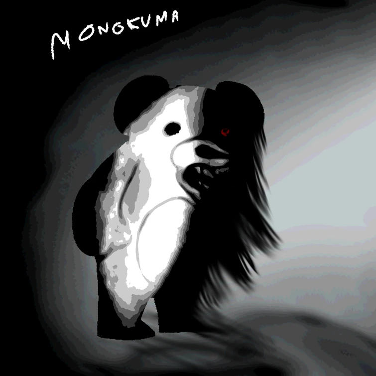 the danganronpa bear if he was drawn by vibing leaf | Fandom