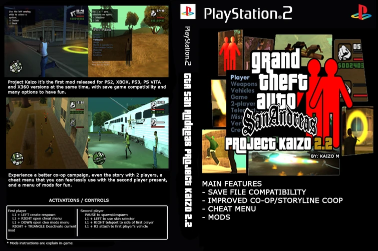 Project Kaizo (mod de GTA San Andreas parcialmente perdido; Año ...