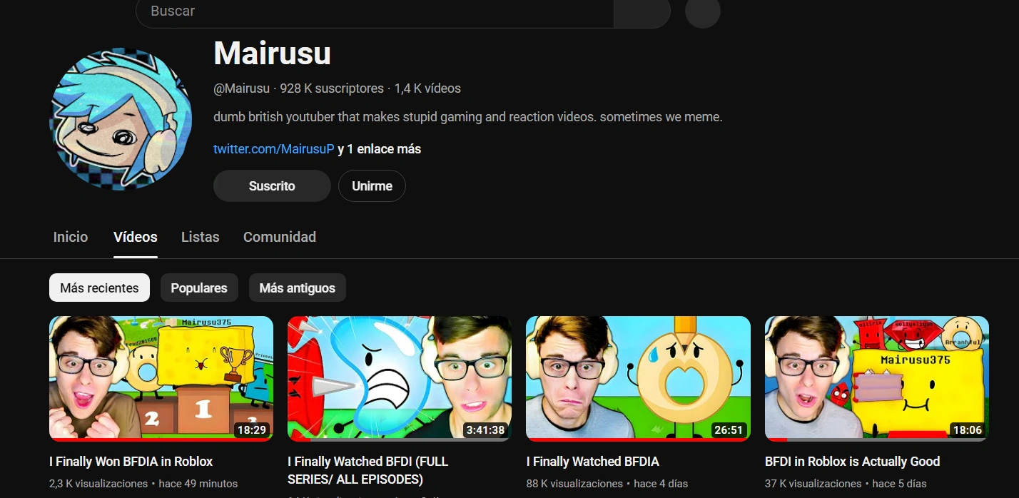 mairusu is slowly becoming a BFDI youtuber | Fandom