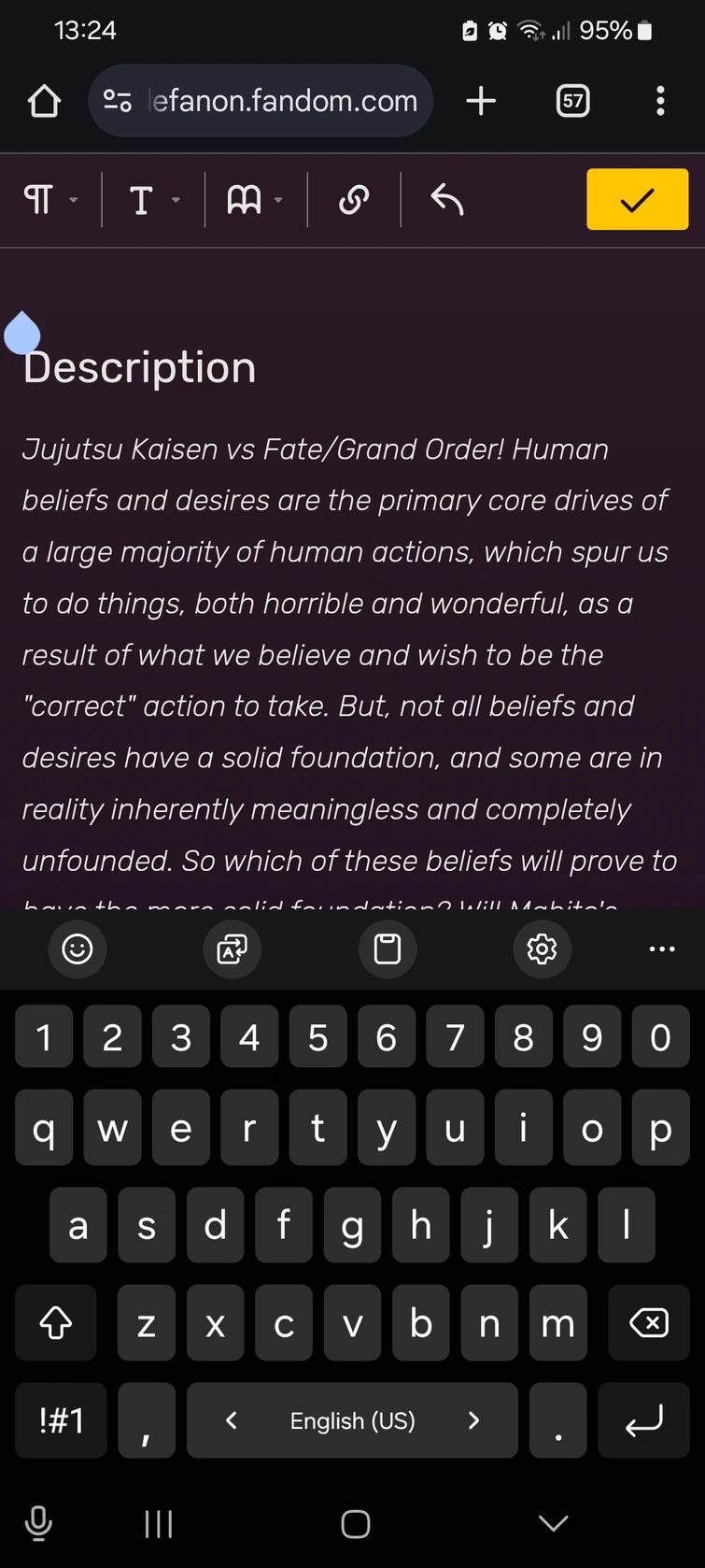 I have a small issue. | Fandom