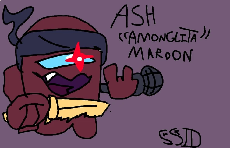 Drawning PFP Gang Characters in MY artsyle REBOOT 15: Ash "Amonglita ...