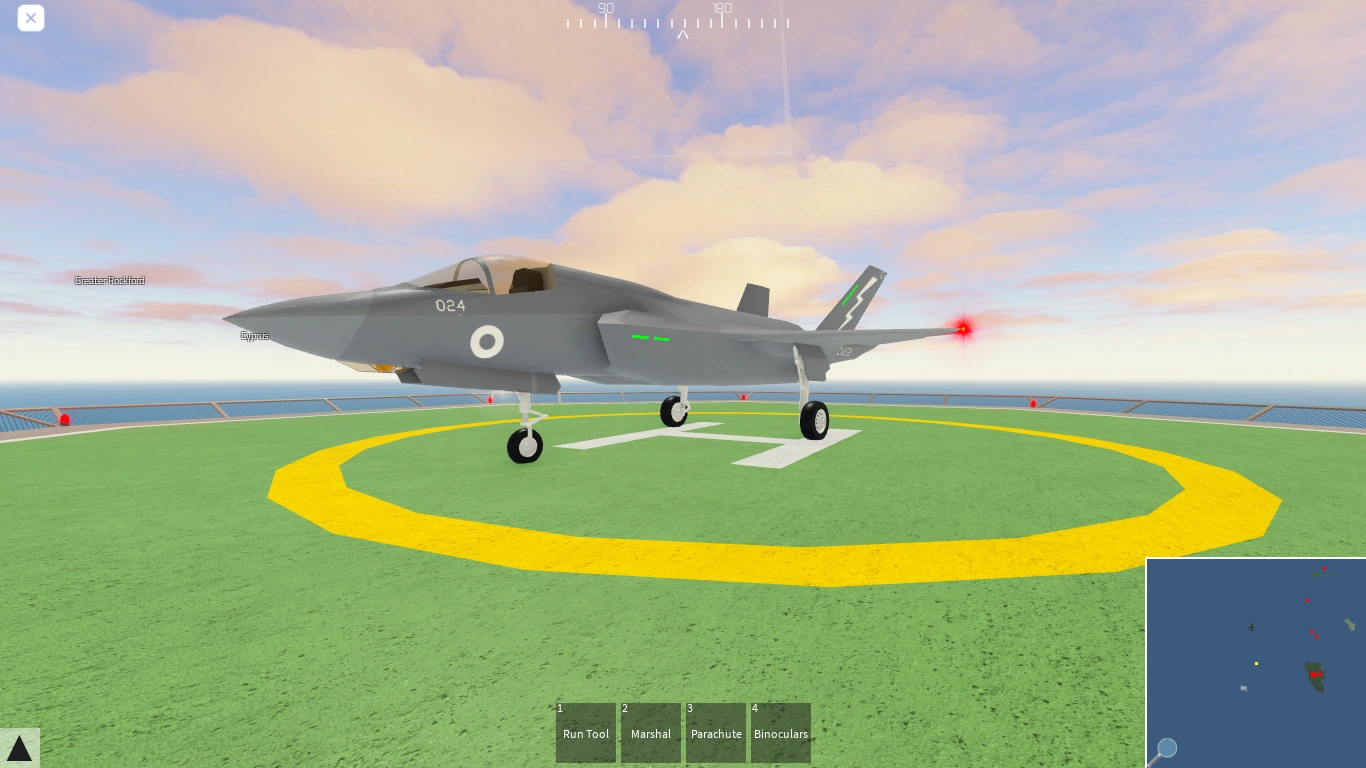 landing a f35 in a oil rig | Fandom