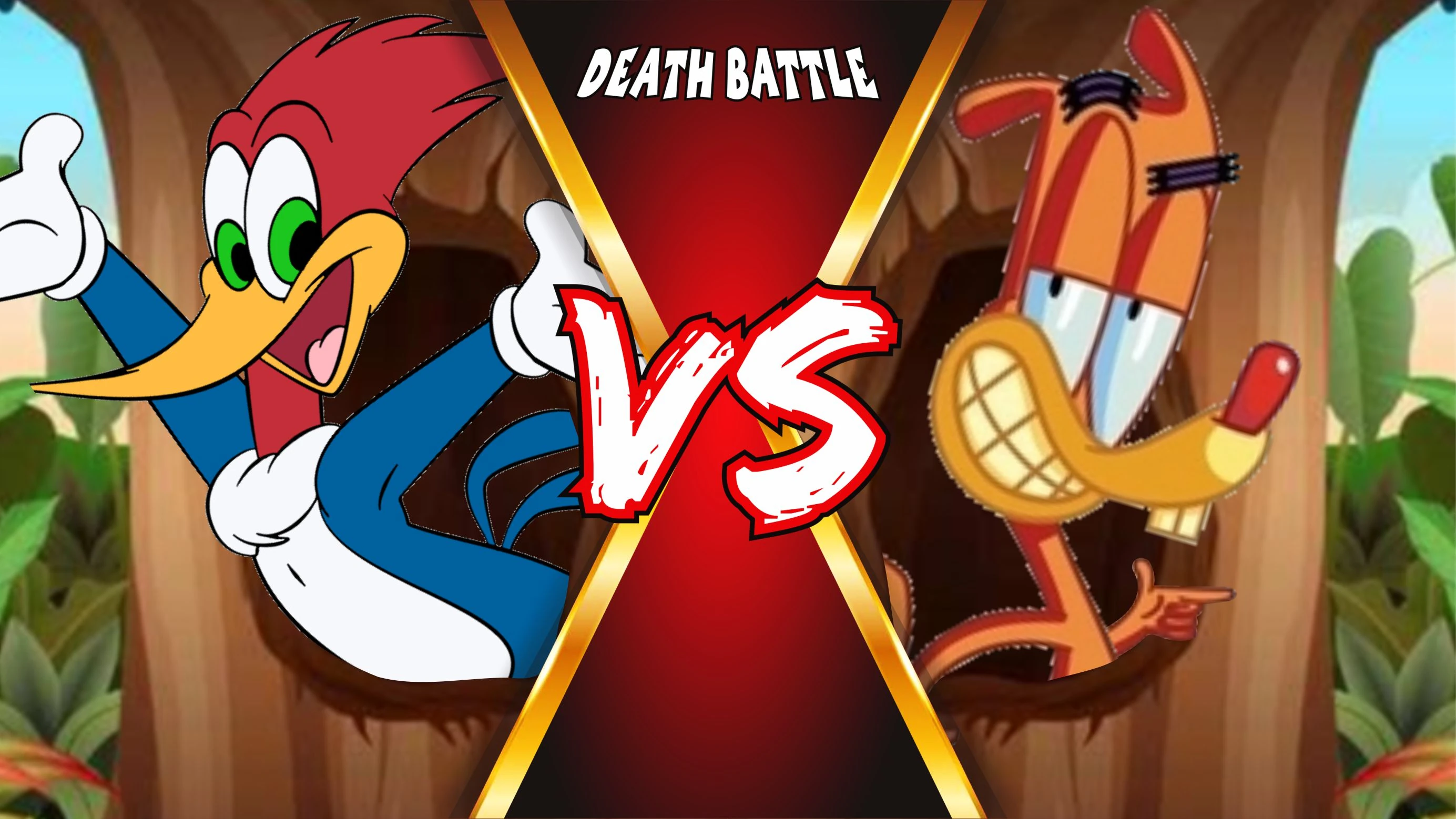 Woody VS Rodney (WOODY WOODPECKER VS SQUIRREL BOY) | Fandom