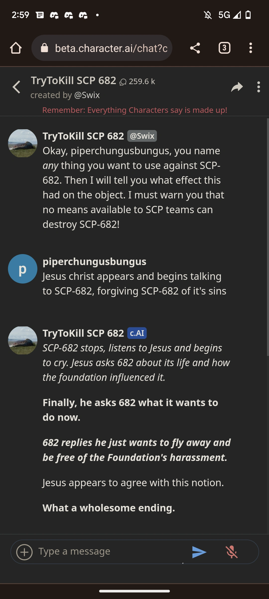Just beat SCP-682 with the power of Jesus | Fandom