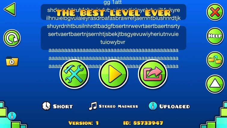 BETS LEVEL EVER1!!!!1!111!!11 GG TOP 0 EASIER THAN SLAUGTERHIUSE !!1 ...