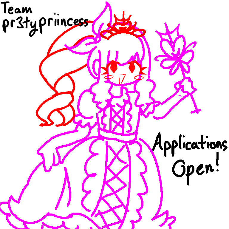 Behold, an extremely lazy pr3typriincess doodle! | Fandom