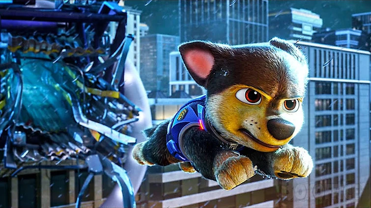 Chase heroicly saves Ryder | PAW Patrol: The Movie | CLIP | Fandom