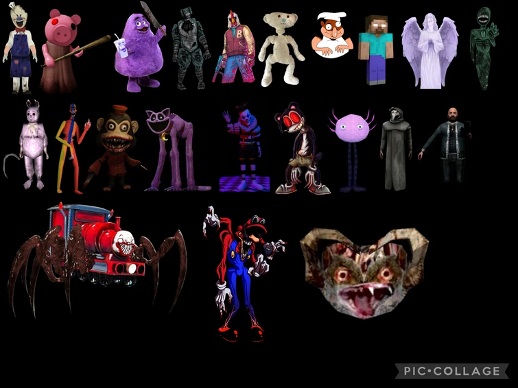 Scary Survival Updated Villains roster | Fandom