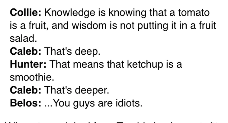 Incorrect quotes | Fandom