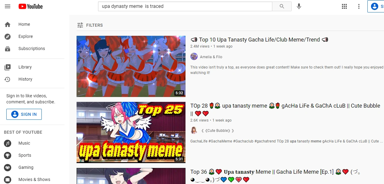 talking about the "upa tanastay meme" | Fandom