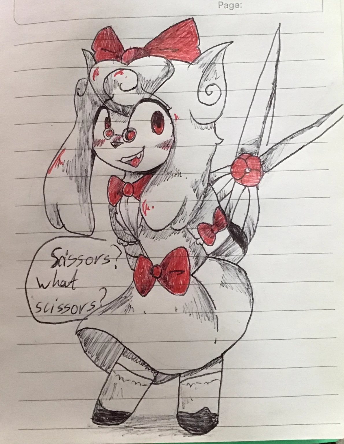 “What scissors?” -Timid Ping | Fandom