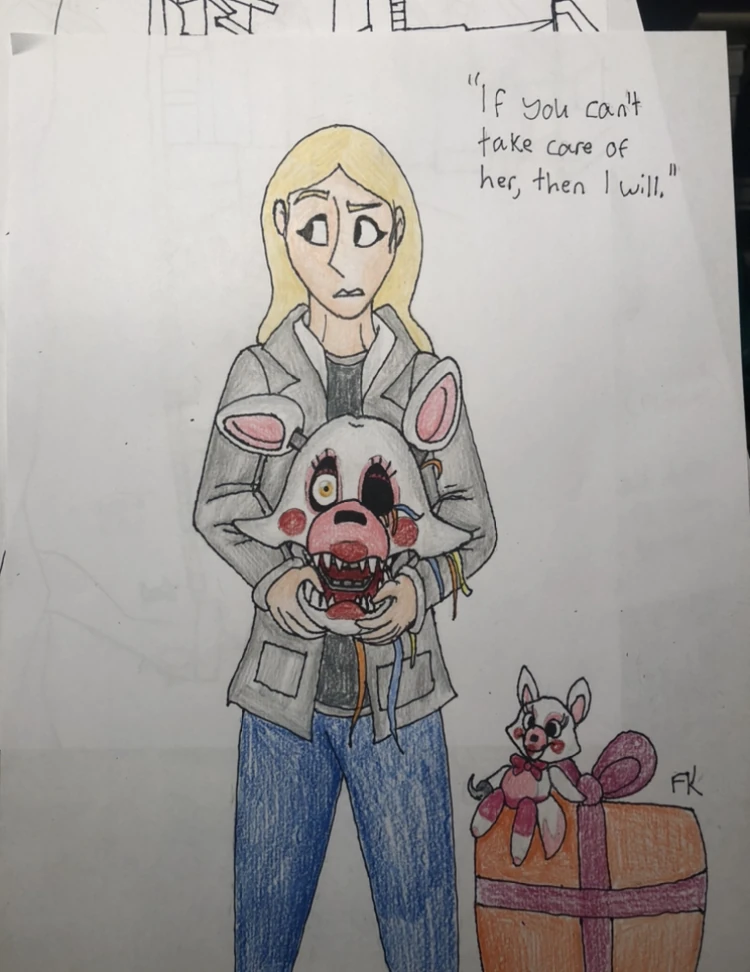 Mangle and an OC I’m working on, also random thing | Fandom