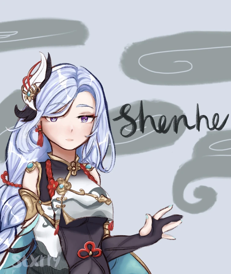 Shenhe Drawing | Fandom