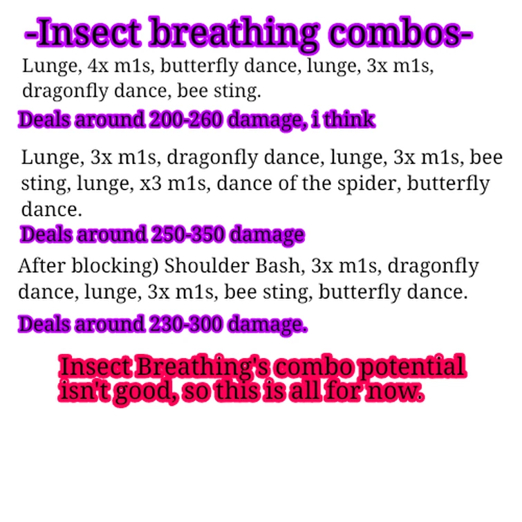 Am thinking about changing to Insect Breathing, | Fandom