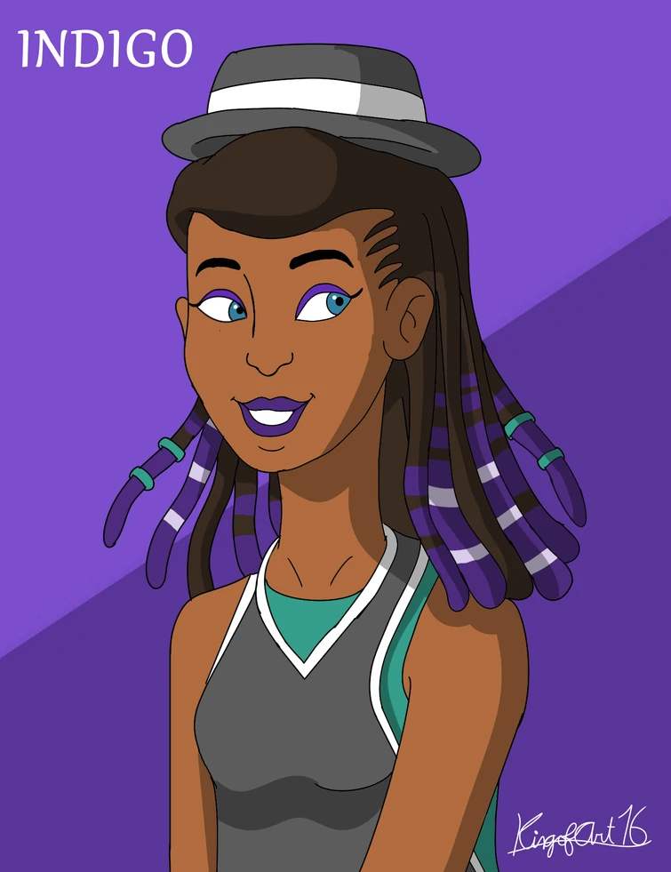 This is my own edition of Indigo. I already posted it on her fanart ...