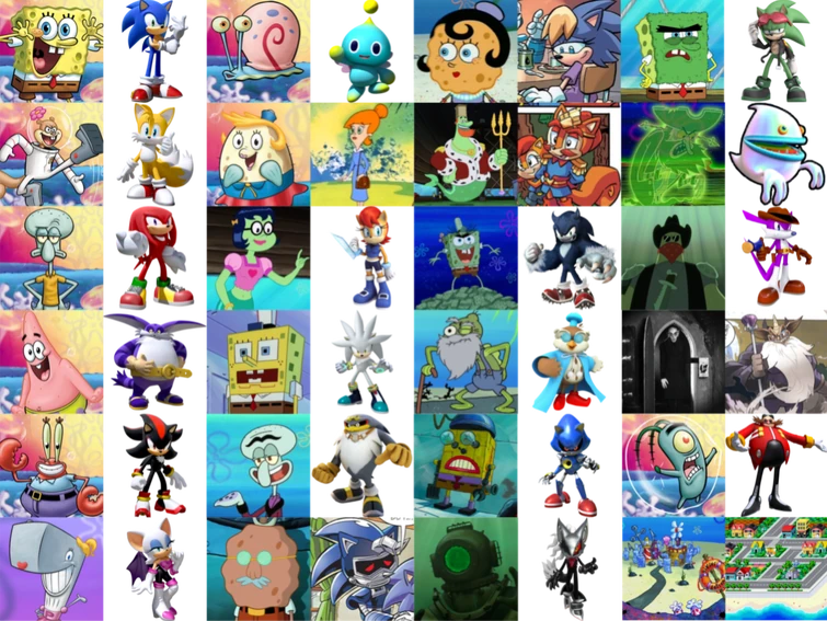 SpongeBob Characters as Sonic Characters | Fandom