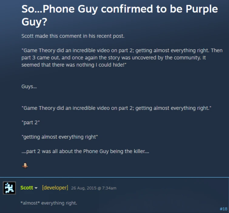 Scott Comments | Fandom