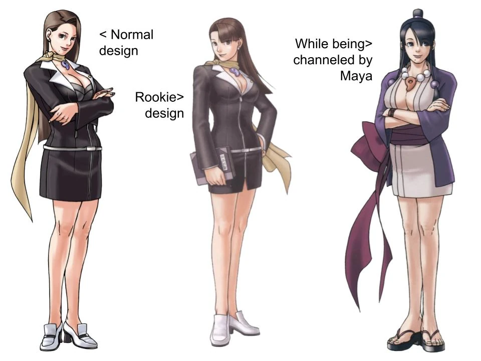 Rating Ace Attorney girls' designs (Part 1) | Fandom