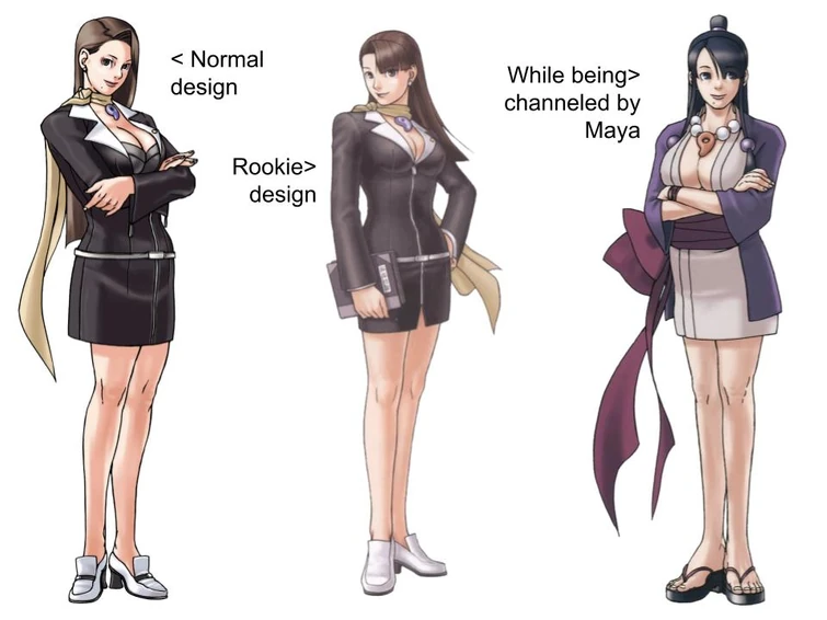 Rating Ace Attorney girls' designs (Part 1) | Fandom