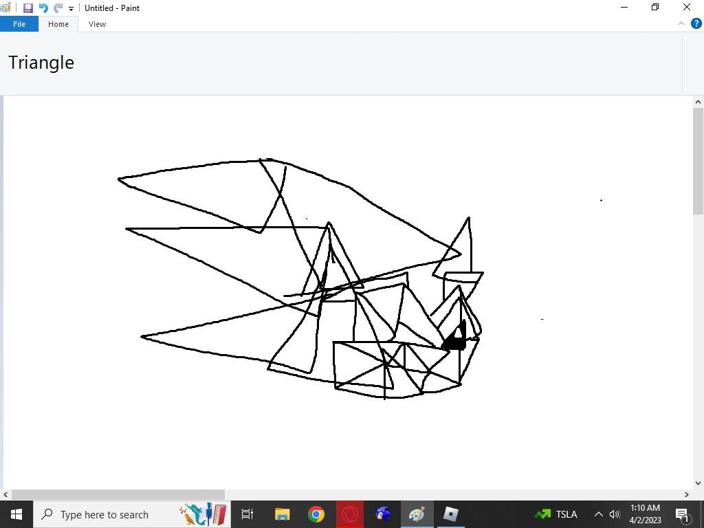 Sonic but he triangle | Fandom
