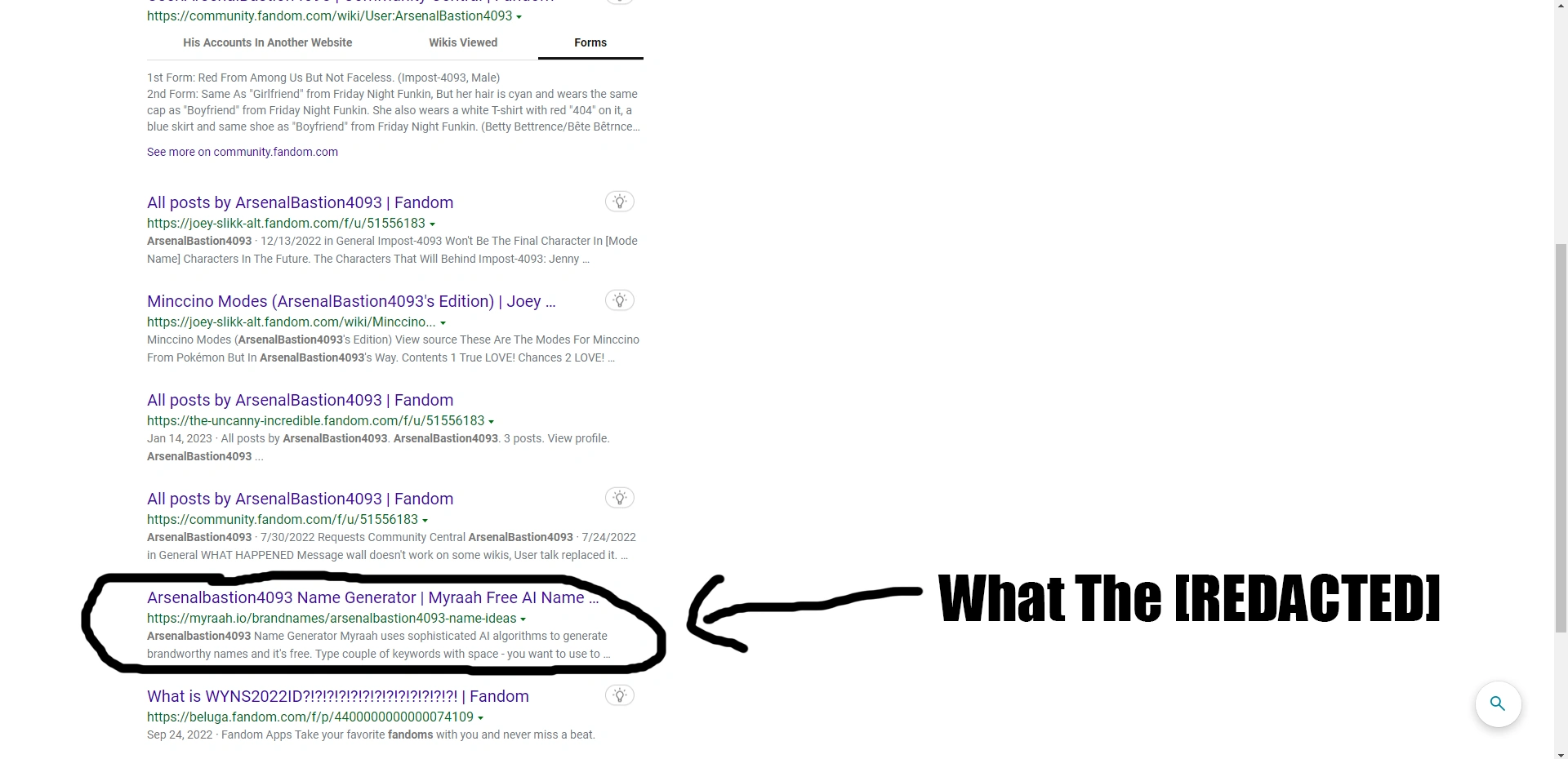 What The [REDACTED] Is This | Fandom