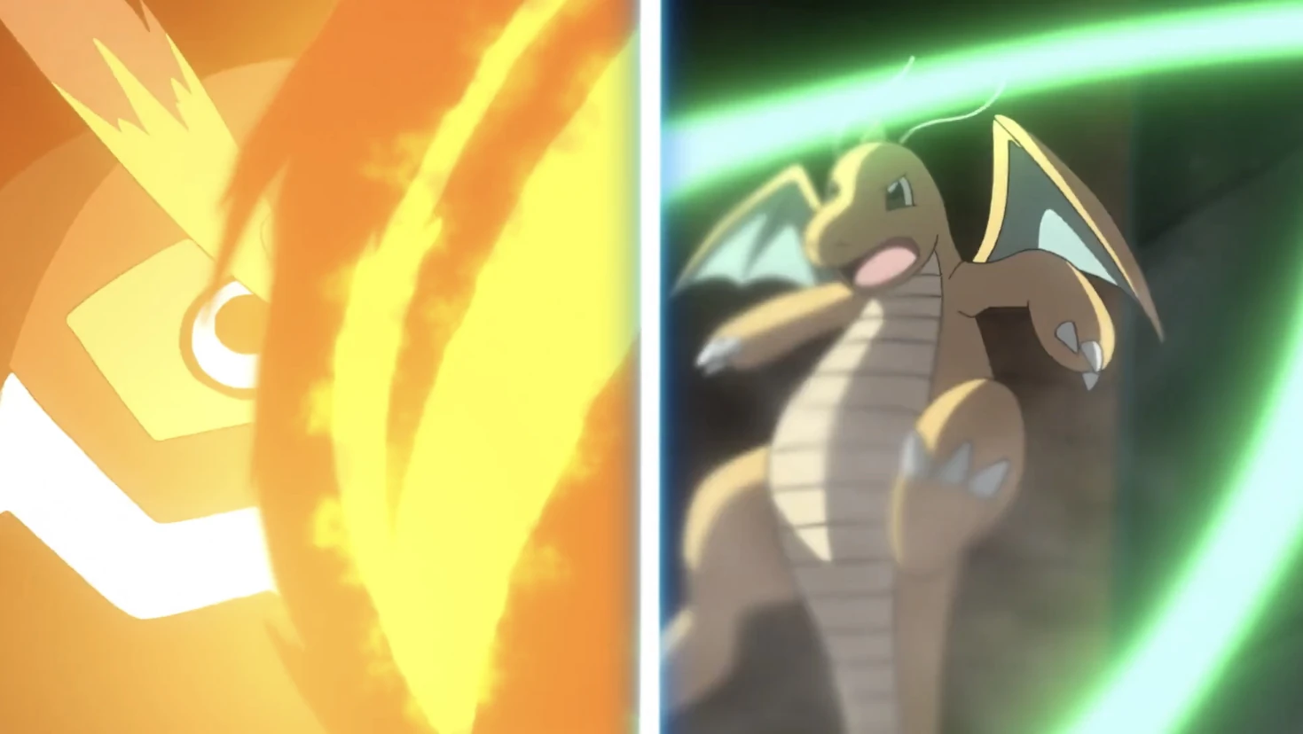 I know Ash's Dragonites special move from "Raid Battle in the Ruins ...