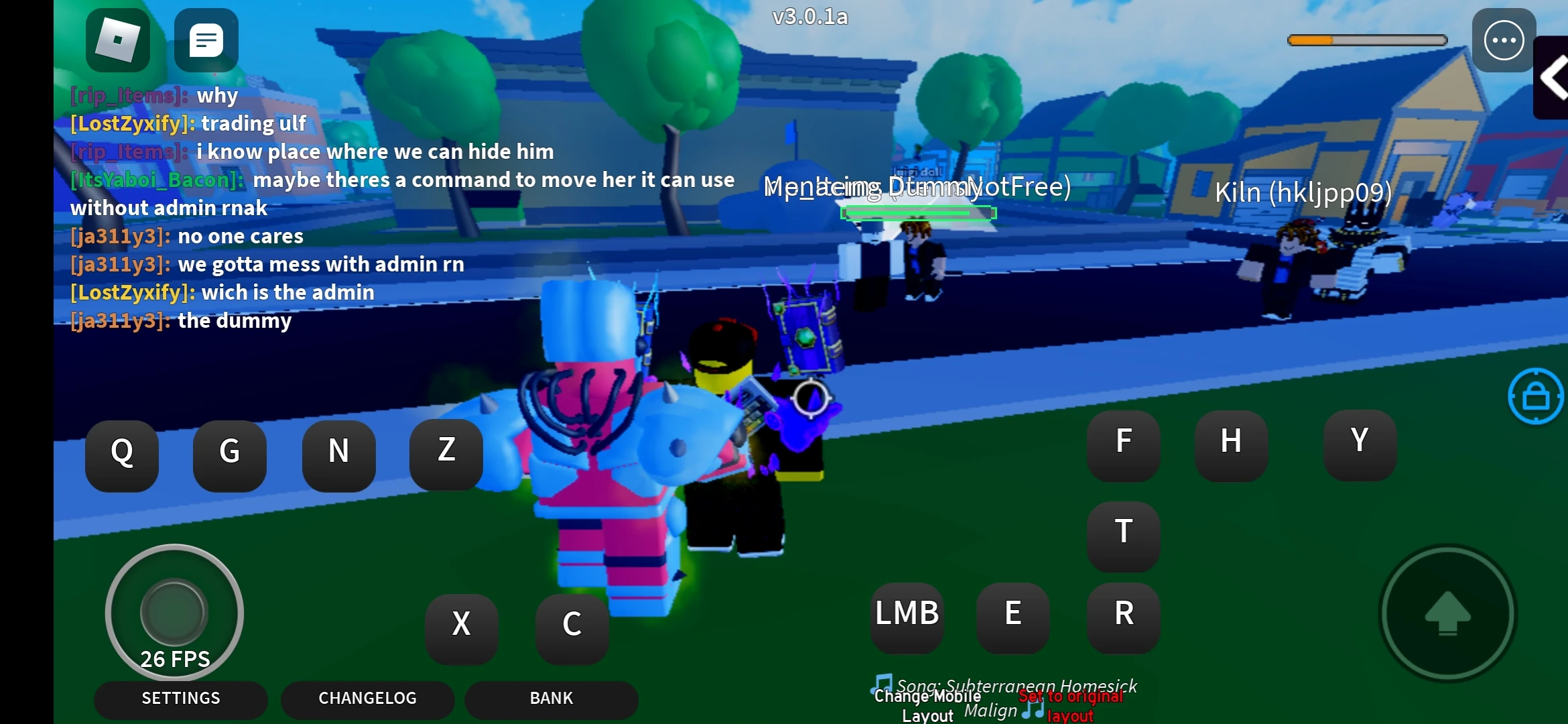 There's a MENACING DUMMY walking around in the server | Fandom