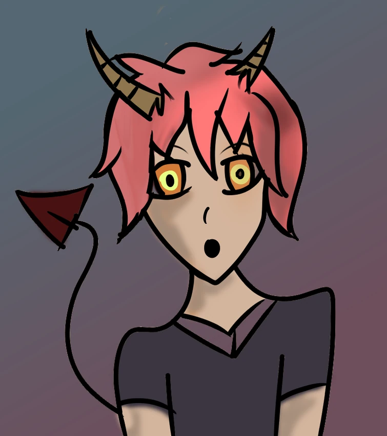 Tried drawing with my phone yikes | Fandom