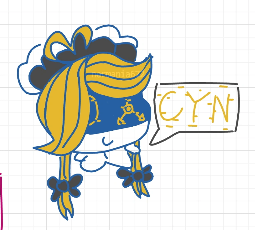 Drawing Cyn on da whiteboard | Fandom