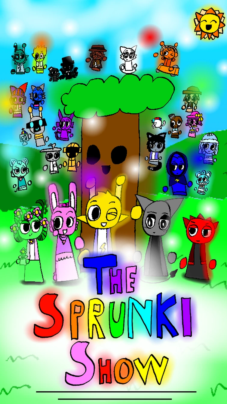 Постер к моему мультсериалу по Sprunki | Fandom