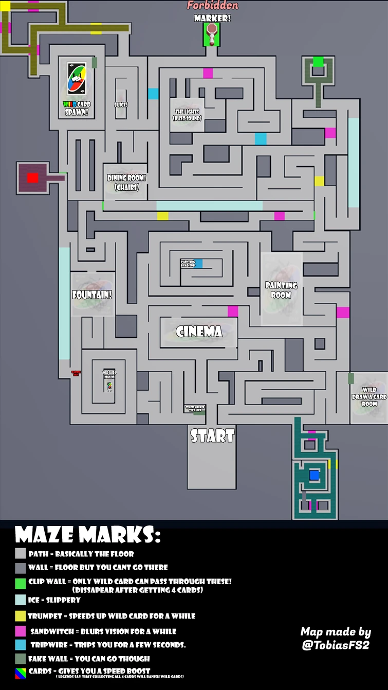 NEW FORBIDDEN MAZE MAP | Fandom