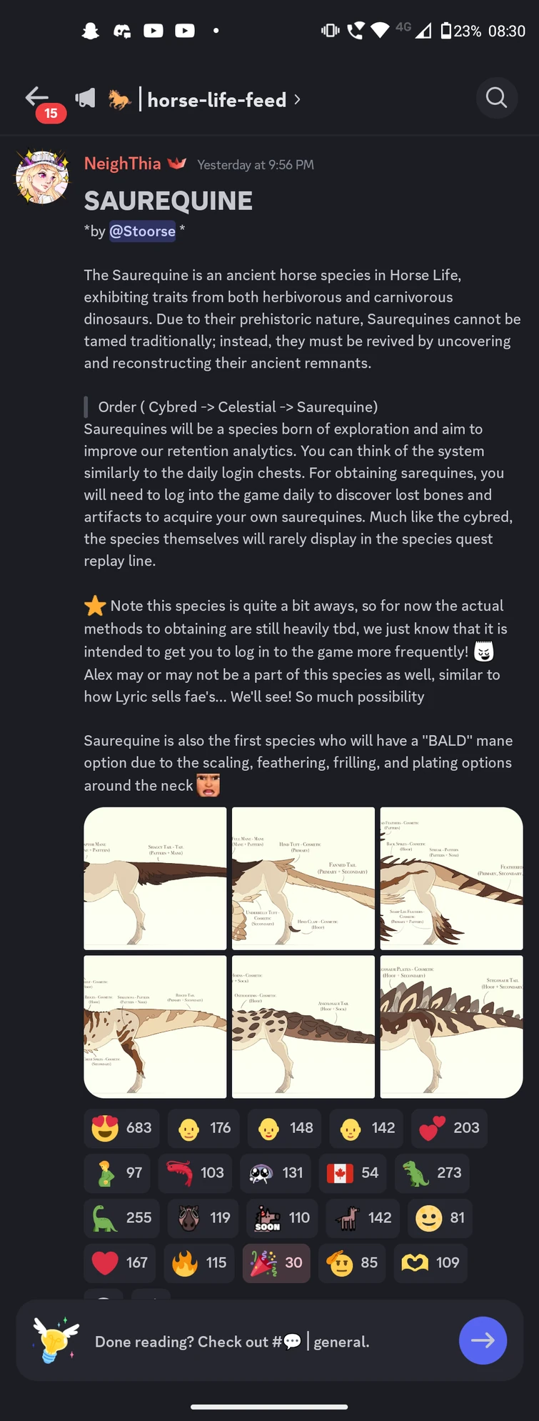 Saurequine and Weekly plans! | Fandom