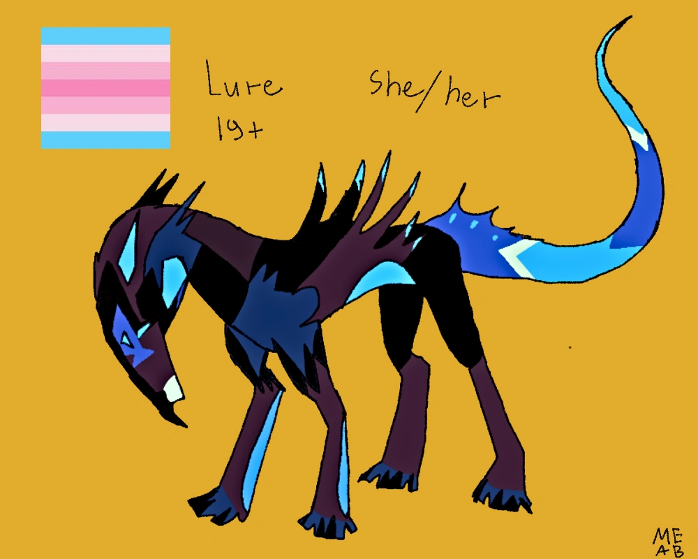 lure oc concept + little sketch for animation | Fandom