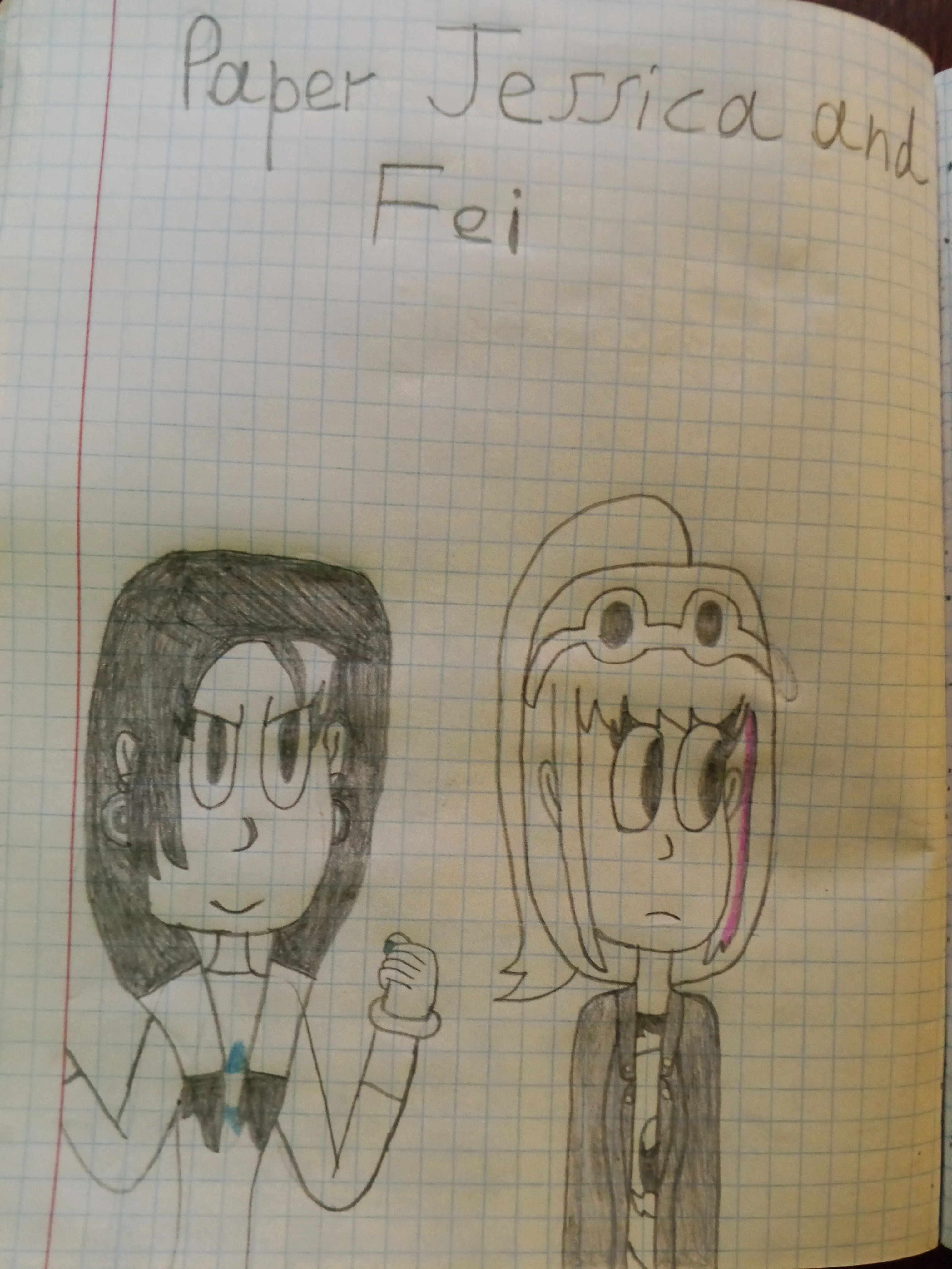 Jessica and Fei from my AU | Fandom
