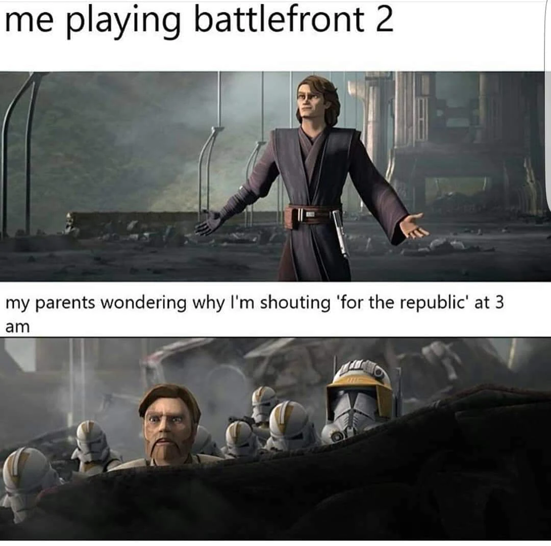 [Meme] Who else plays Battlefront 2? | Fandom