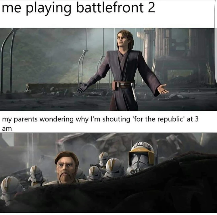[Meme] Who else plays Battlefront 2? | Fandom