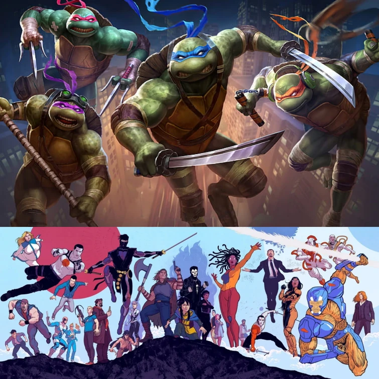 It would be great if a TMNT-Valiant comic book crossover became a ...