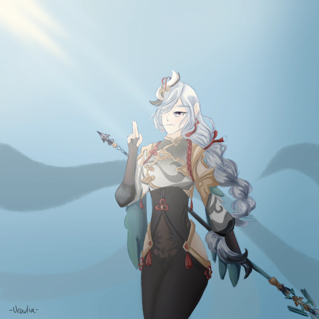 Shenhe fan art | Fandom