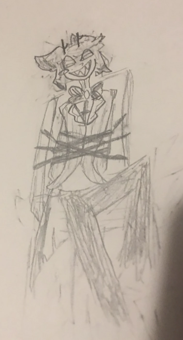 Half-finished Alastor art | Fandom